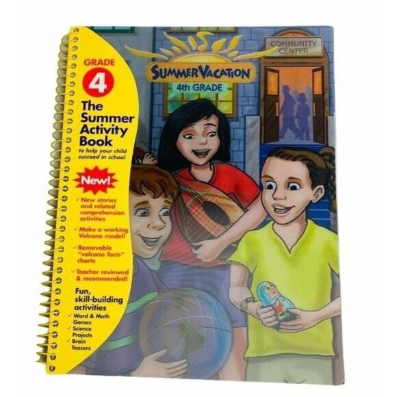 Summer Vacation | Other | Summer Vacation Activity Book 4th Grade 203 ...